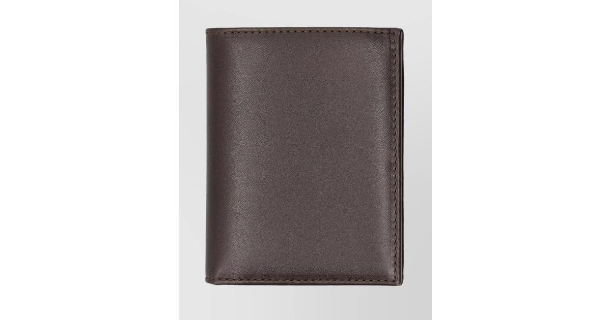Comme des Garçons Fold Compact Bi-Fold Style in Brown | Lyst