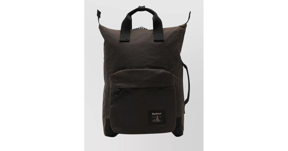 Barbour Versatile Backpack Featuring Adjustable Straps in Black for Men ...
