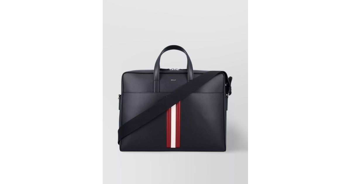 Bally Legendary Portfolio Featuring Stripe Detail in Blue for Men | Lyst