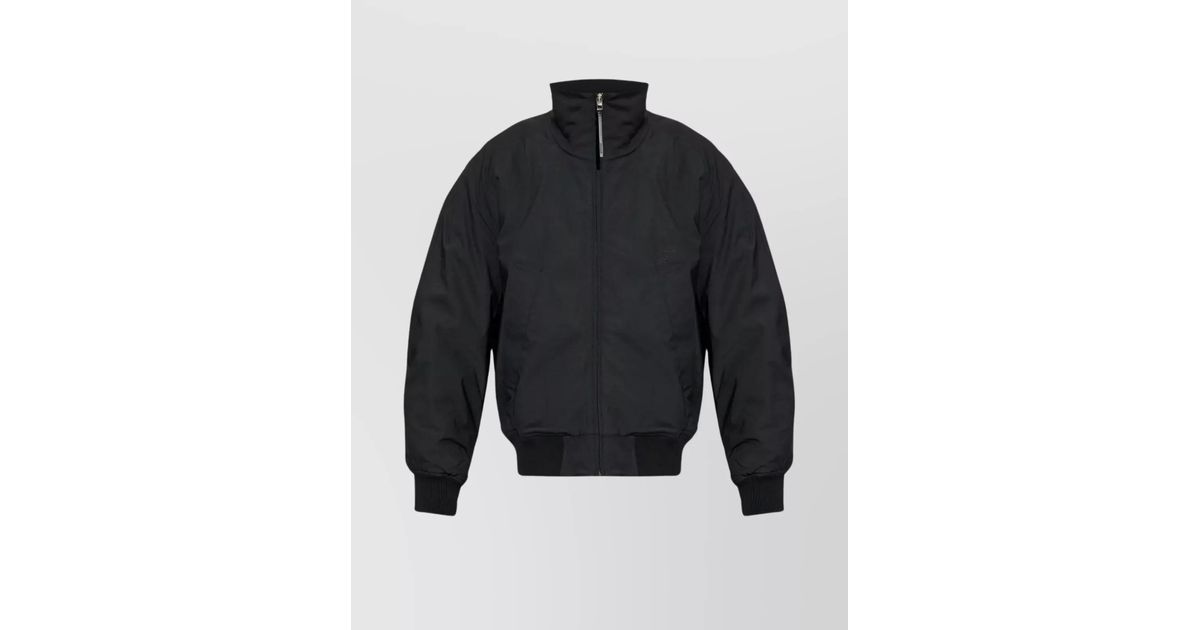 Jacquemus Aero Padded High Collar Bomber Jacket in Blue for Men | Lyst UK