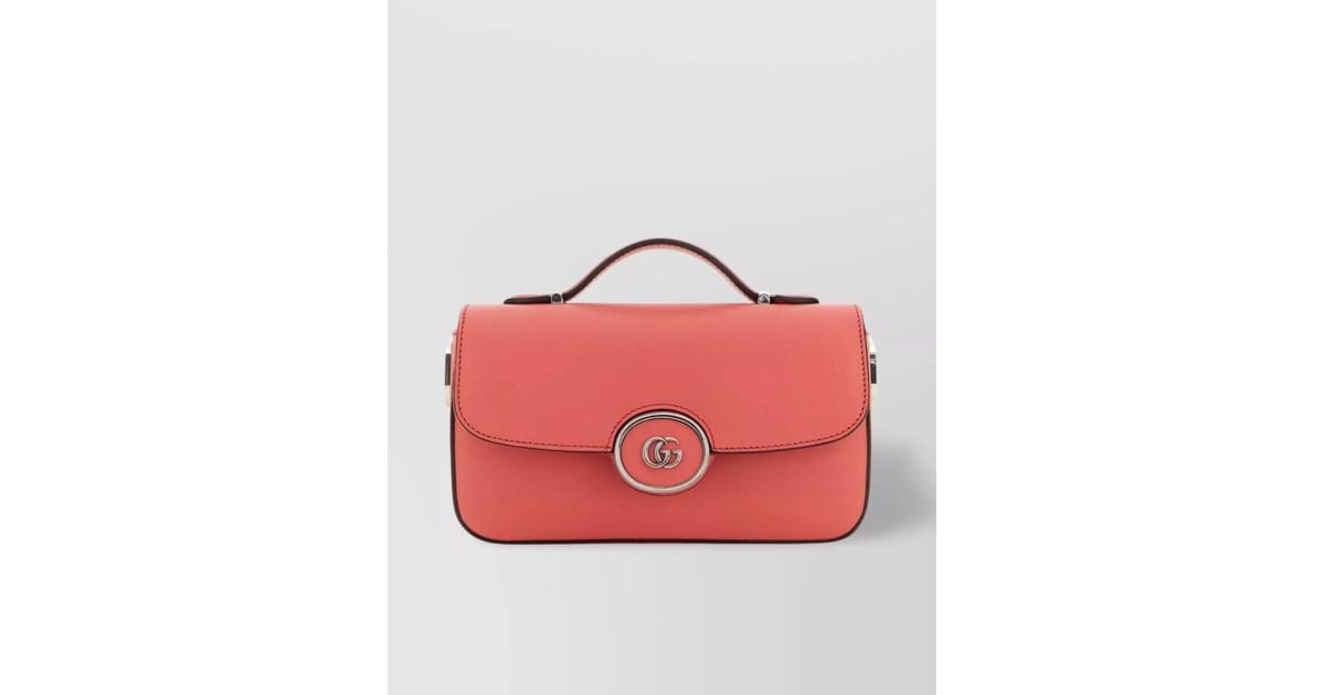 Gucci Mini Structured Handbag Top Handle | Lyst