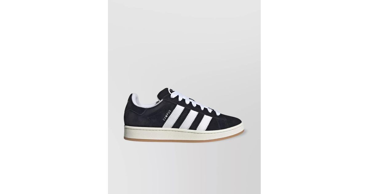 adidas Campus Sneaker With Suede And Leather in Blue | Lyst