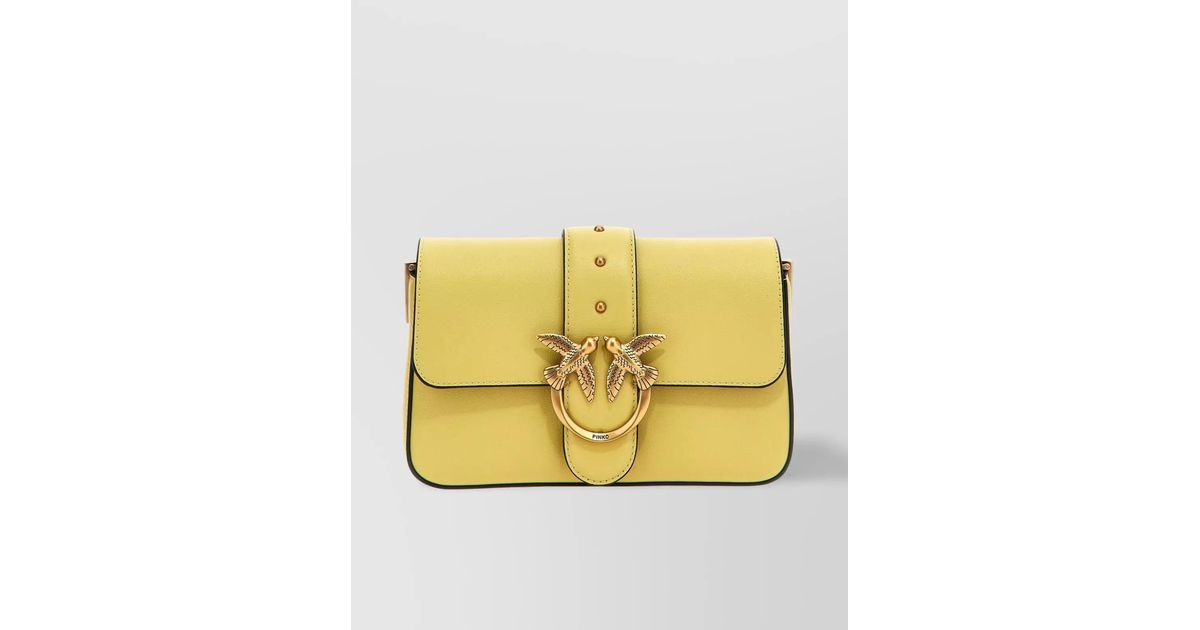 Pinko 'Adore Mini' Crossbody Bag in Metallic | Lyst