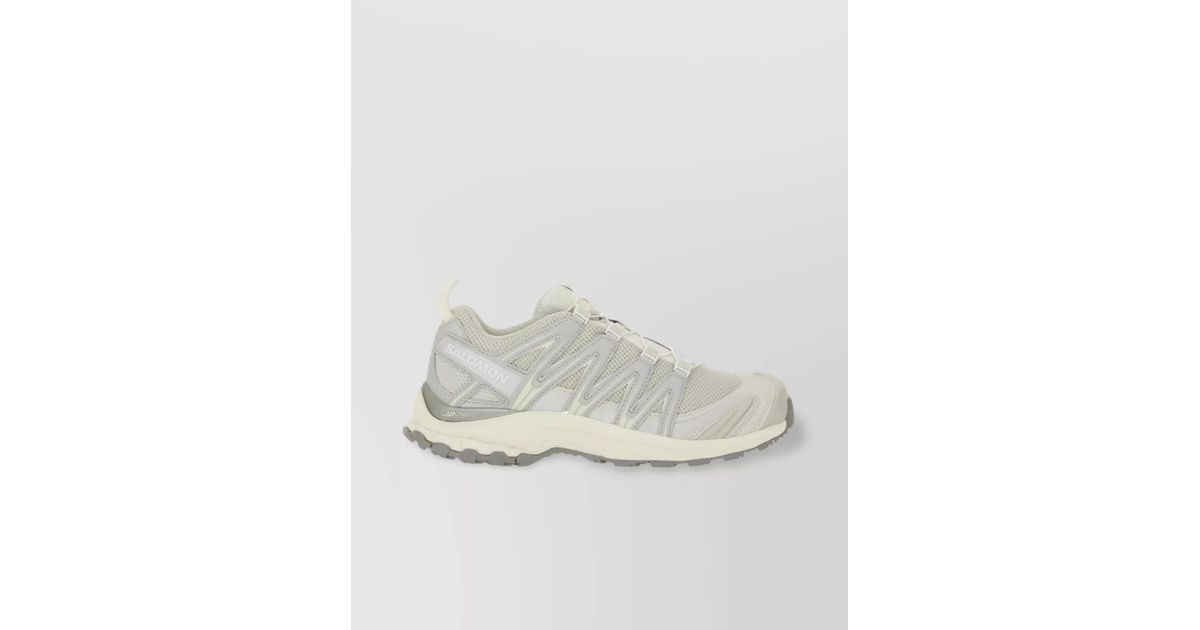 Salomon Mesh Rubber Sneakers Pull Tab in Grey | Lyst UK