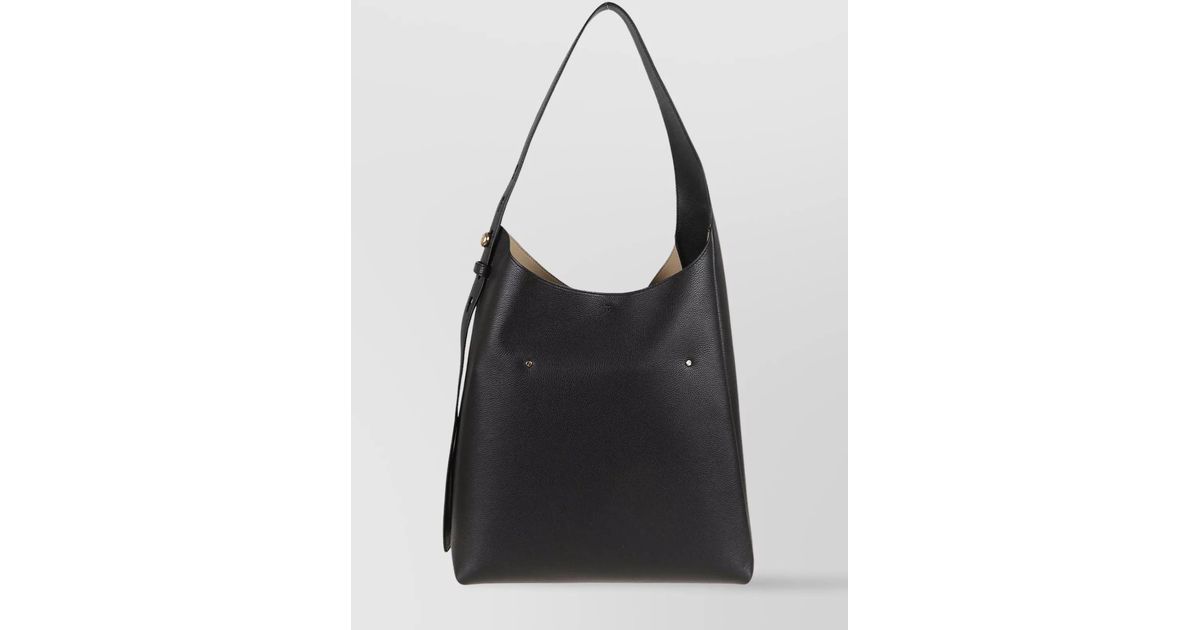 Tory Burch Romy Hobo Tote Bag in Black | Lyst