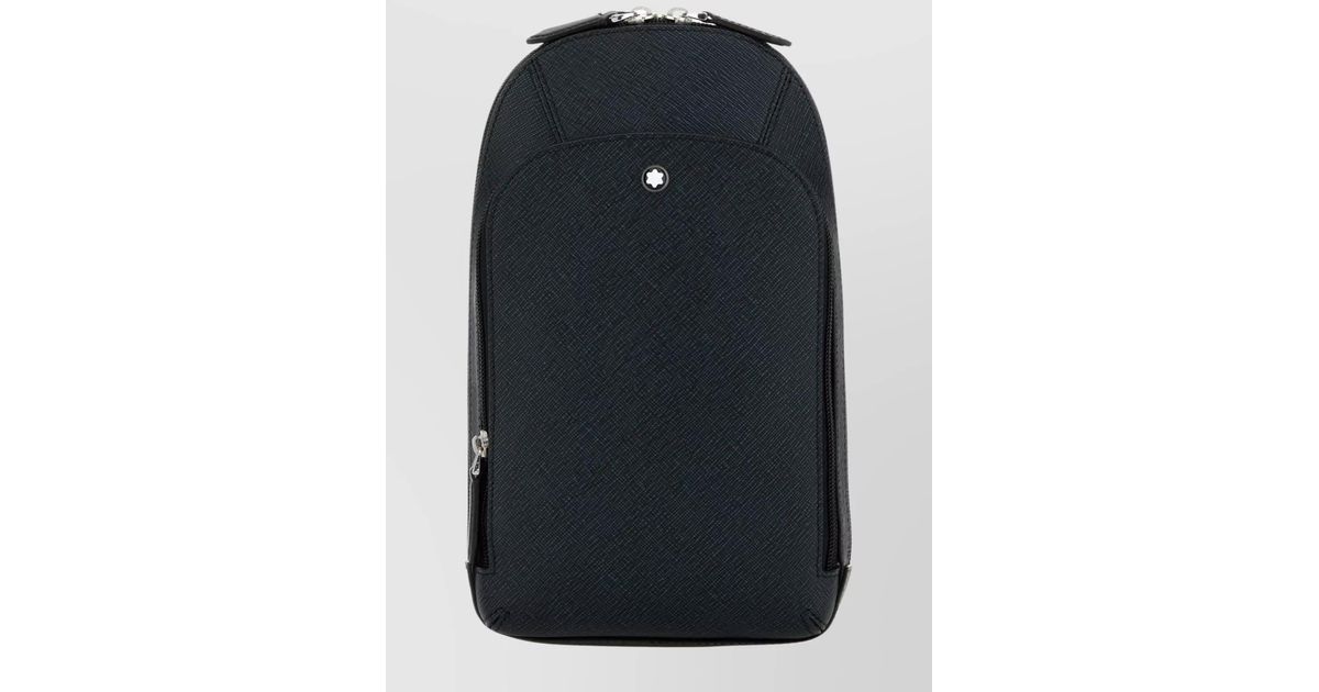 Montblanc Leather Crossbody Bag in Black for Men | Lyst