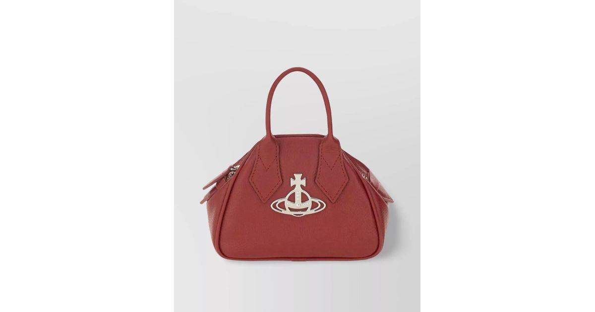 Vivienne Westwood "Mini Yasmine" Cross-Body Bag & Satchel in Red | Lyst