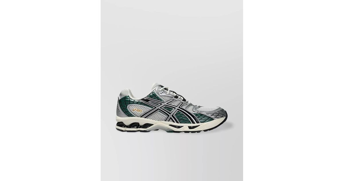 Asics Foot Bone Structure Mesh Sneakers in Metallic | Lyst