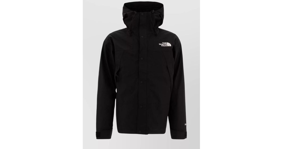 The North Face Mountain Hooded Waterproof Jacket in Black for Men | Lyst