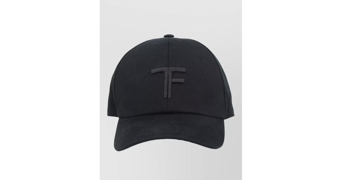 Tom Ford Baseball Cap Curved Brim Adjustable Strap in Blue for Men ...
