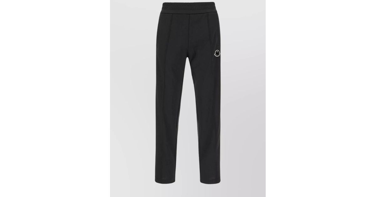 Moncler Palm Angels Joggers With Side Fabric Insert in Black for Men | Lyst
