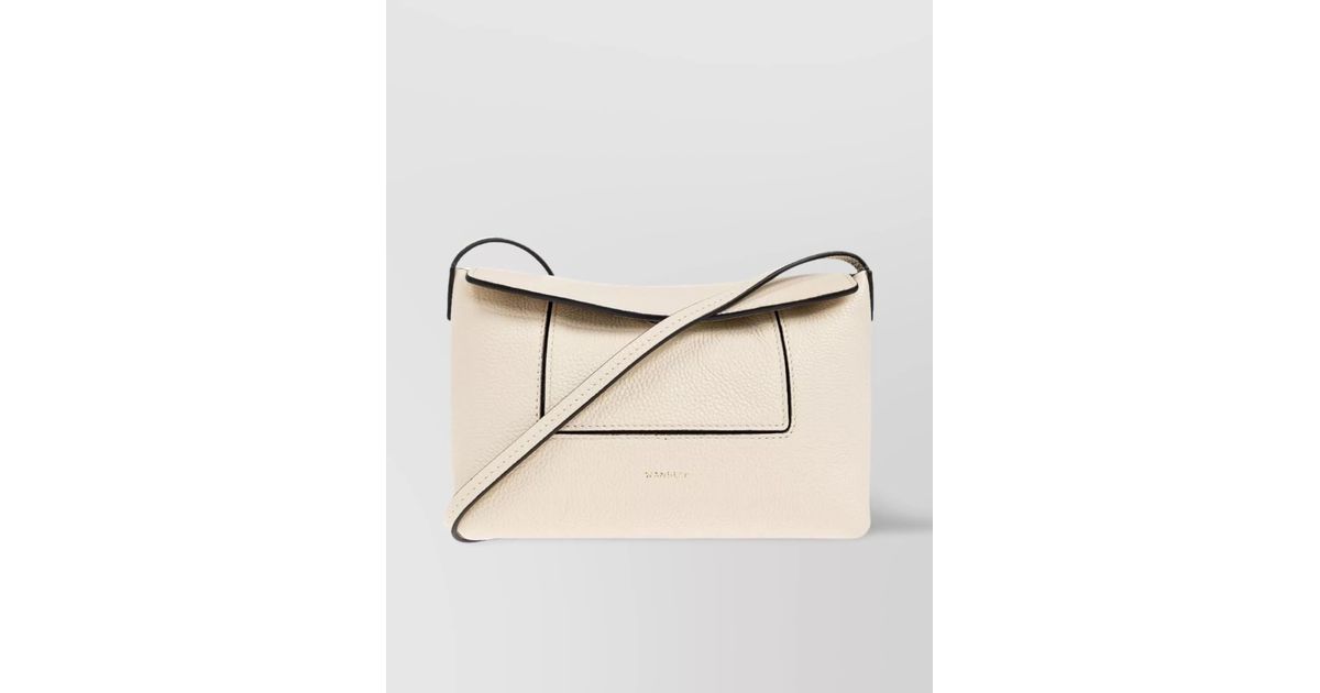 Wandler Shoulder Bag With Textured Finish And Adjustable Strap in ...