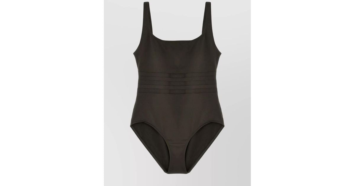 Eres 'Asia' One-Piece Swimsuit With High-Cut Legs in Black | Lyst