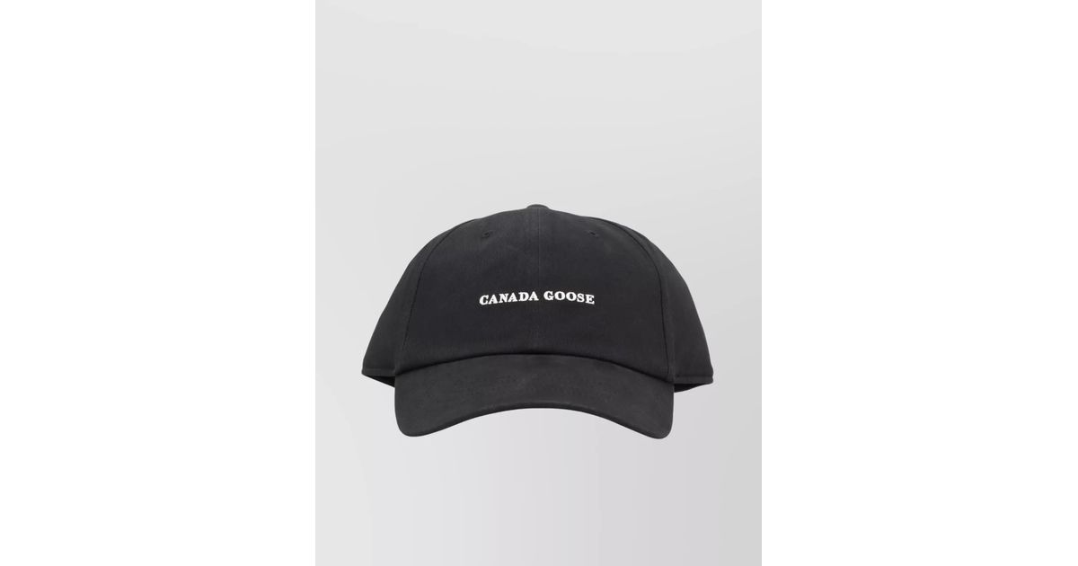 Canada Goose Adjustable Logo Baseball Cap With Curved Brim in Blue for ...