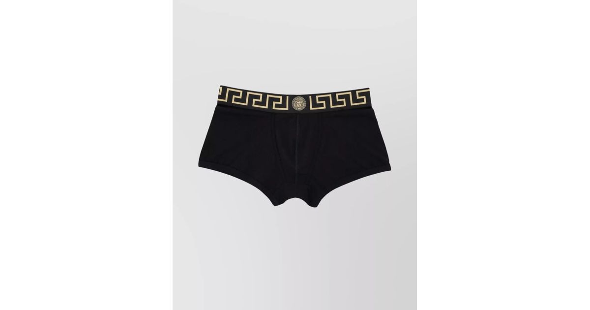 Versace Pack Of Two Trunks in Black for Men | Lyst UK