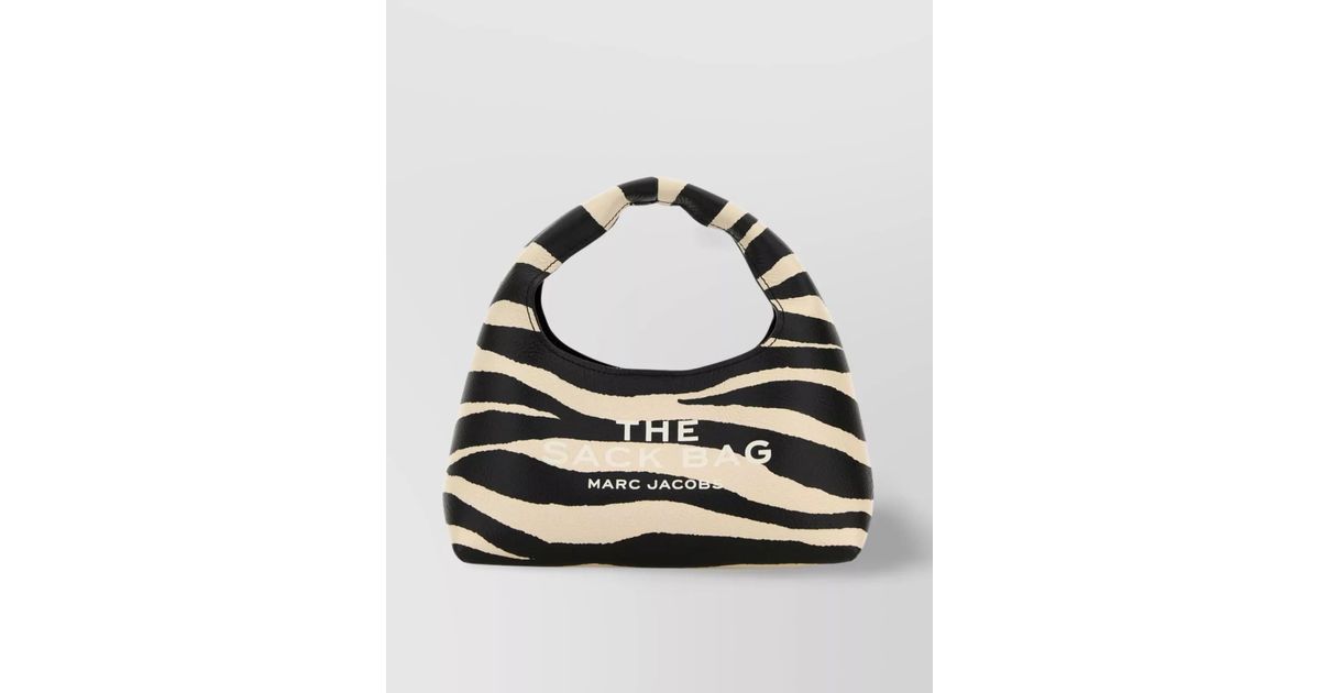 Marc Jacobs Mini Zebra Print Top Handle Shoulder Bag | Lyst
