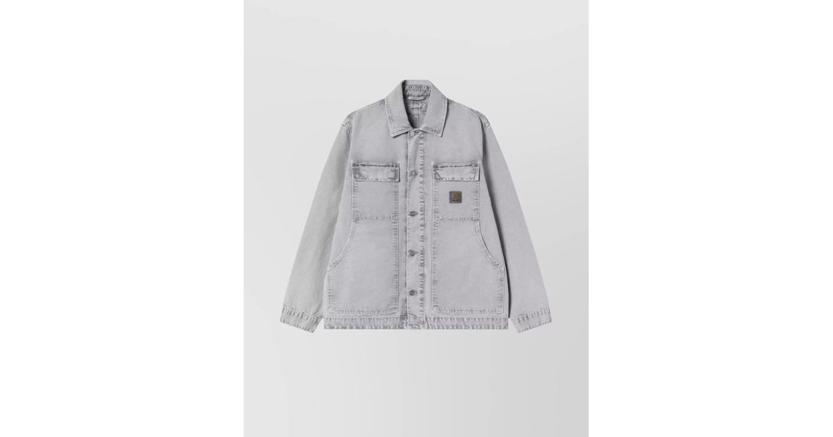 Carhartt Arctic Jacket Chest Side Pockets in Grey for Men | Lyst UK