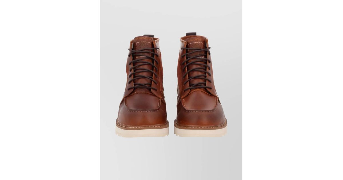 Timberland Leather Waterproof Lace-Up Boots in Brown for Men | Lyst UK