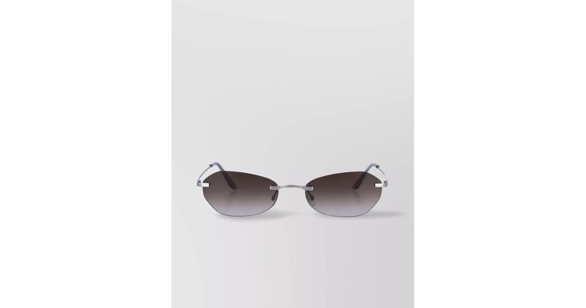 Our Legacy Modern Rimless Sunglasses Metal Frame for Men | Lyst