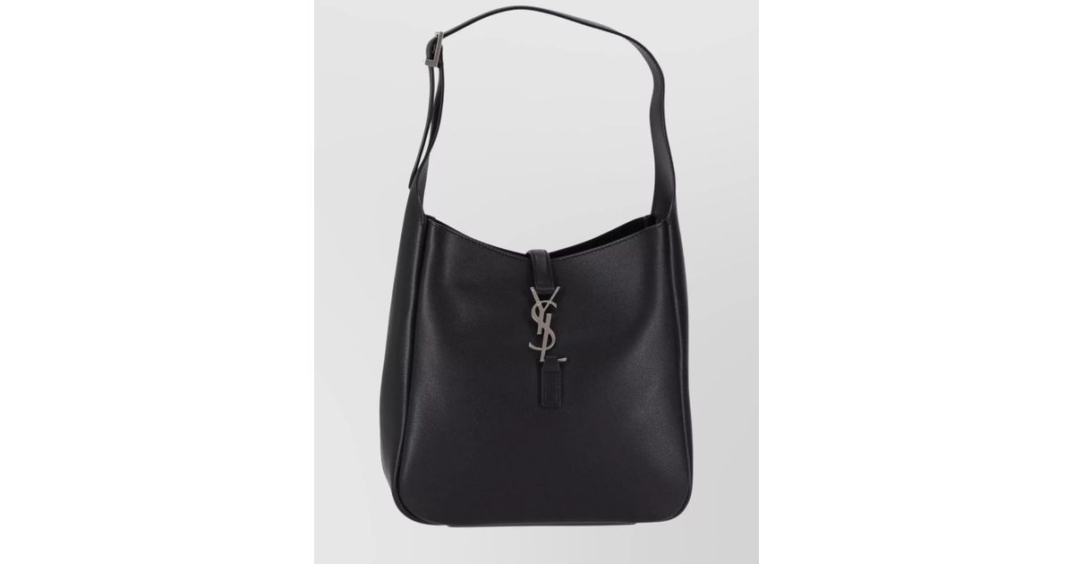 Saint Laurent Ysl Shoulder Bag Rectangular Design in Black | Lyst