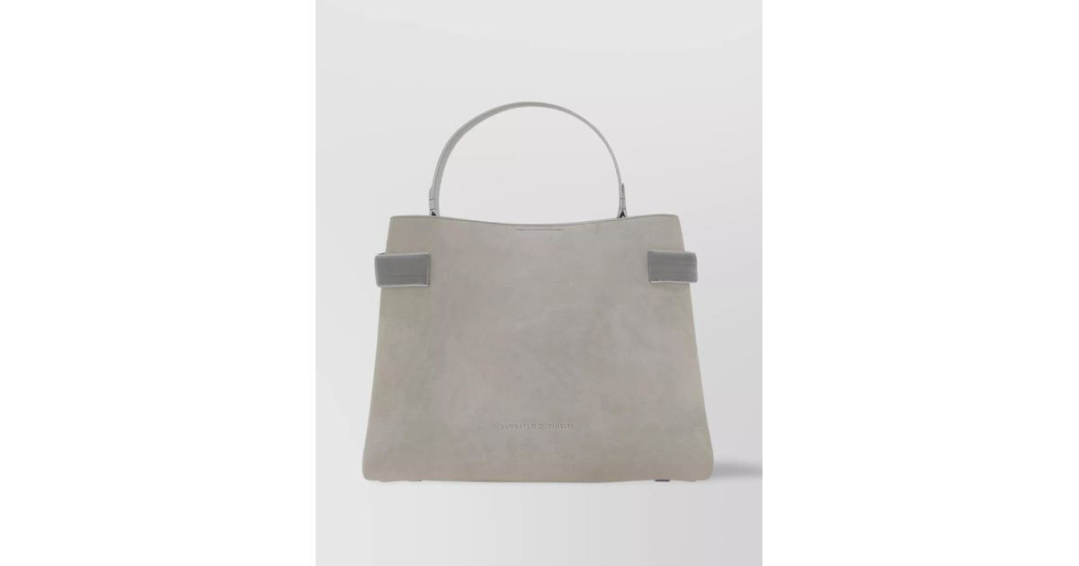 Brunello Cucinelli Shoulder Bag With Geometric Design And Calfskin ...