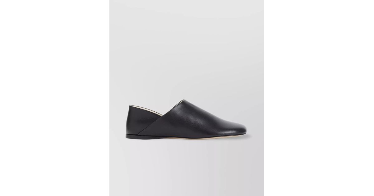 Loewe Toy Slippers Crafted From Goat Skin in Black | Lyst
