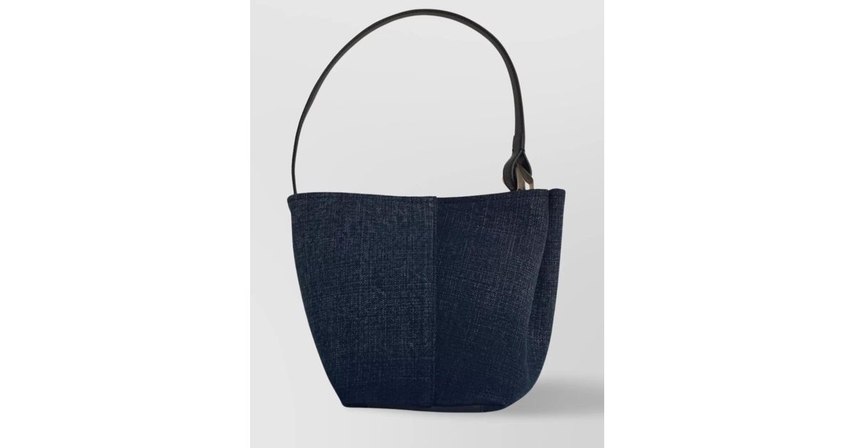 JW Anderson Denim' Bucket Bag in Blue | Lyst