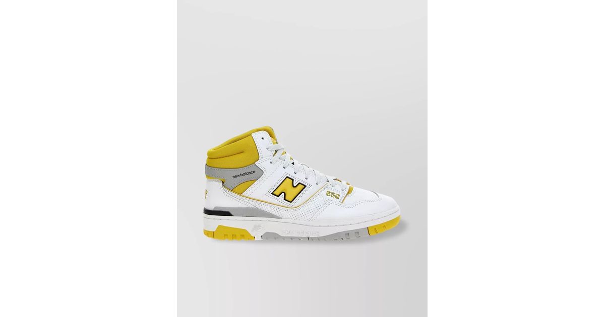New Balance High-Top Sneaker Perforated Design in Metallic for Men | Lyst