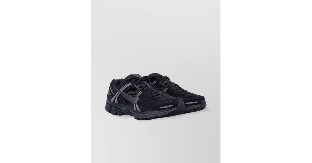 Nike Mesh And Suede Sneakers With Reflective Accents in Blue | Lyst