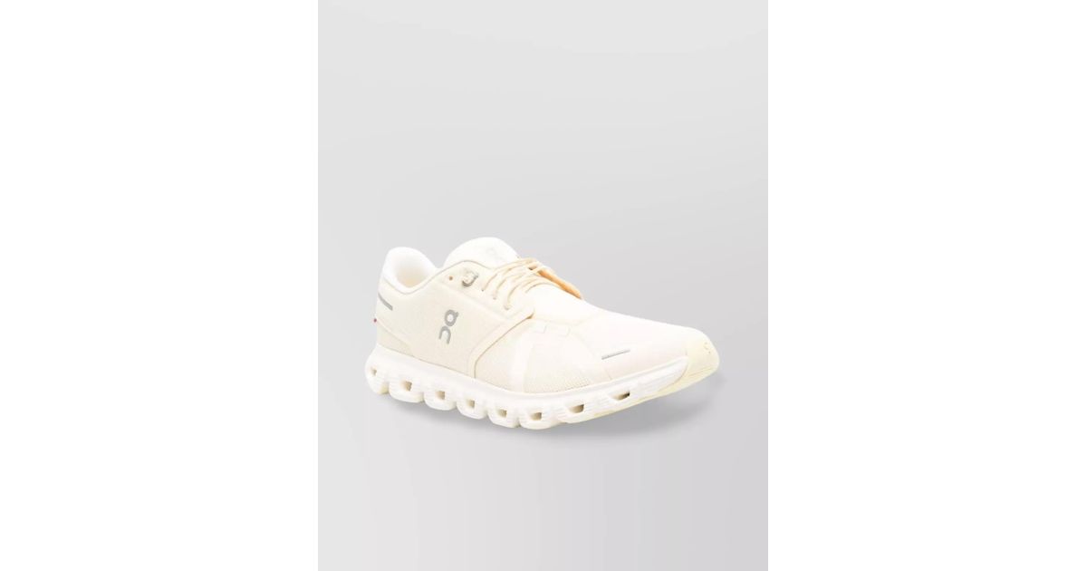 On Shoes Cloud Mesh Panel Sneakers in Natural | Lyst UK
