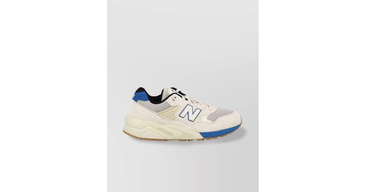New Balance "580" Sneakers Featuring Mesh Panels in White for Men | Lyst