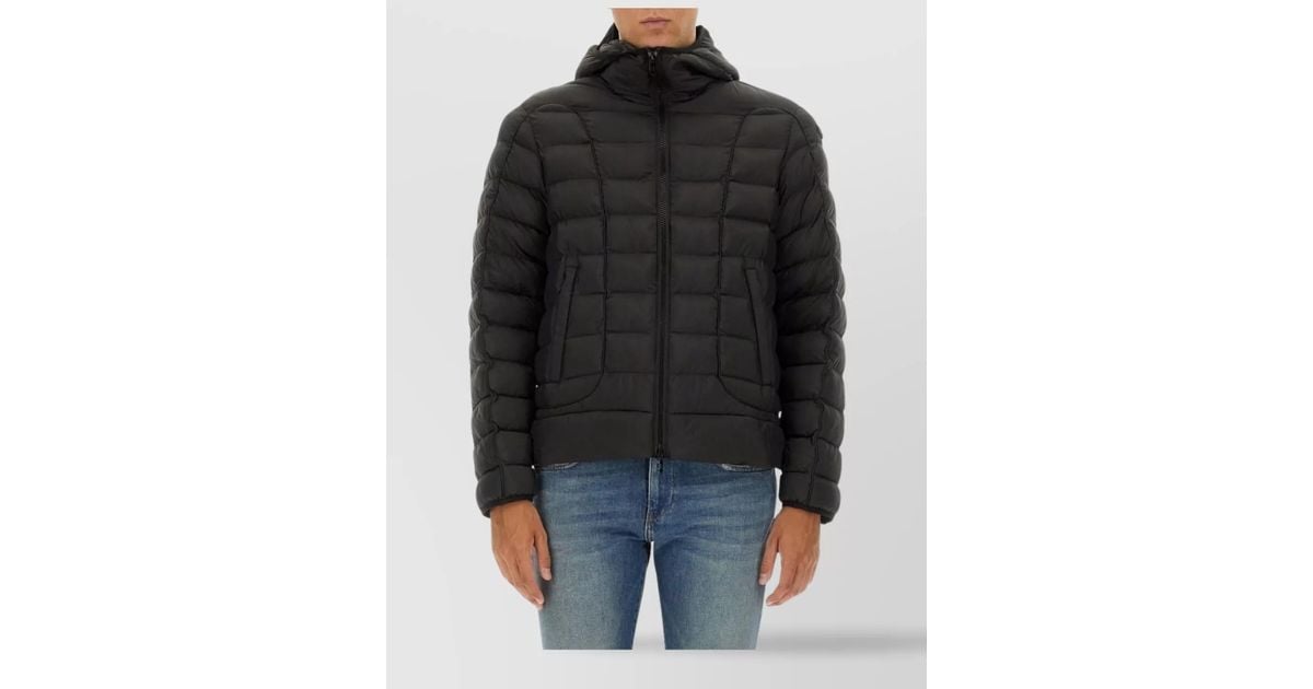 DIESEL Regular-Fit Puffer Jacket in Black for Men | Lyst UK