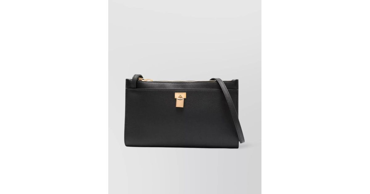 Tom Ford Rectangular Shape-Tone Hardware Padlock Mini Bag in Black ...