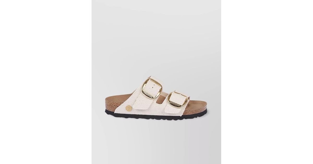Birkenstock Buckle Sandals With Anatomical Design And Canvas Upper | Lyst