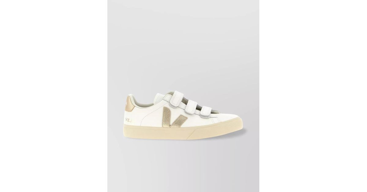 Veja Sneakers Heel Tab Rubber Sole in Natural | Lyst UK
