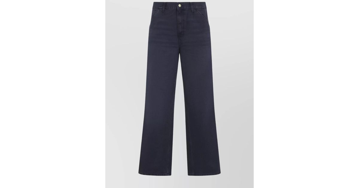 Carhartt Wide Leg Carpenter Loop Pant in Blue for Men | Lyst UK