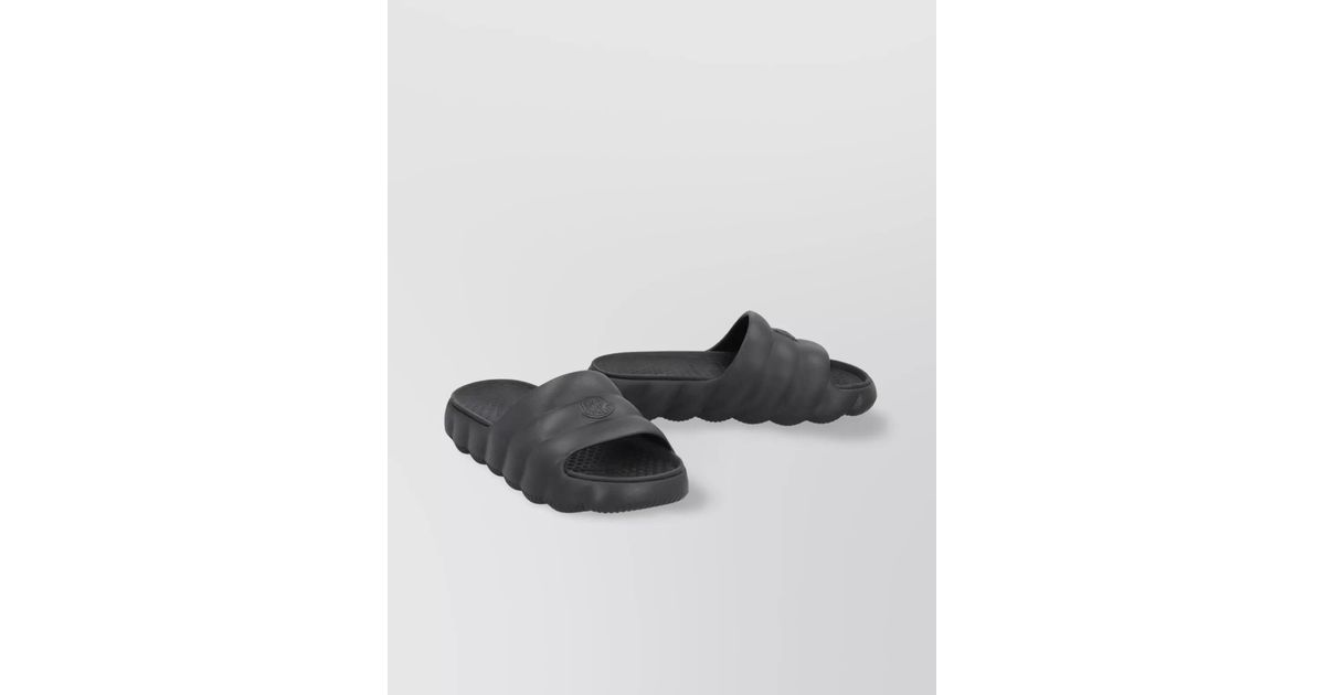 Moncler Rubber Slides | Lyst