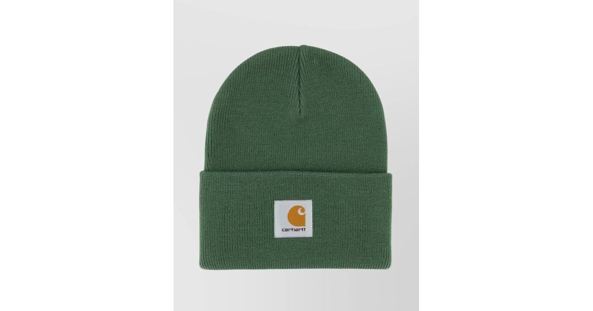 Carhartt Acrylic Watch Hat Folded Cuff in Green for Men | Lyst