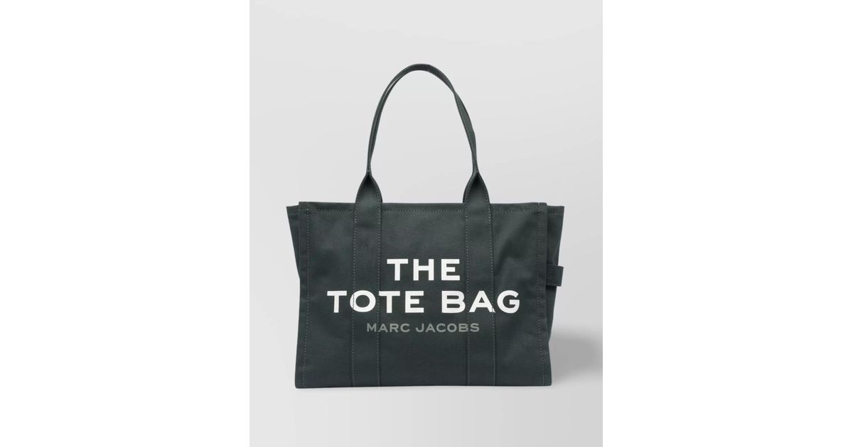 Marc Jacobs Rectangular Shape Tote Bag With 2 Handles in Black | Lyst