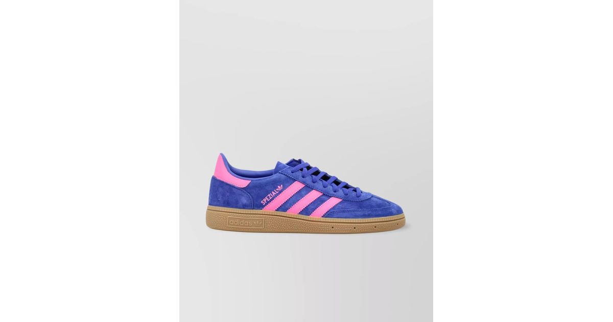 adidas Originals Iconic Bands Low-Top Sneakers in Blue | Lyst