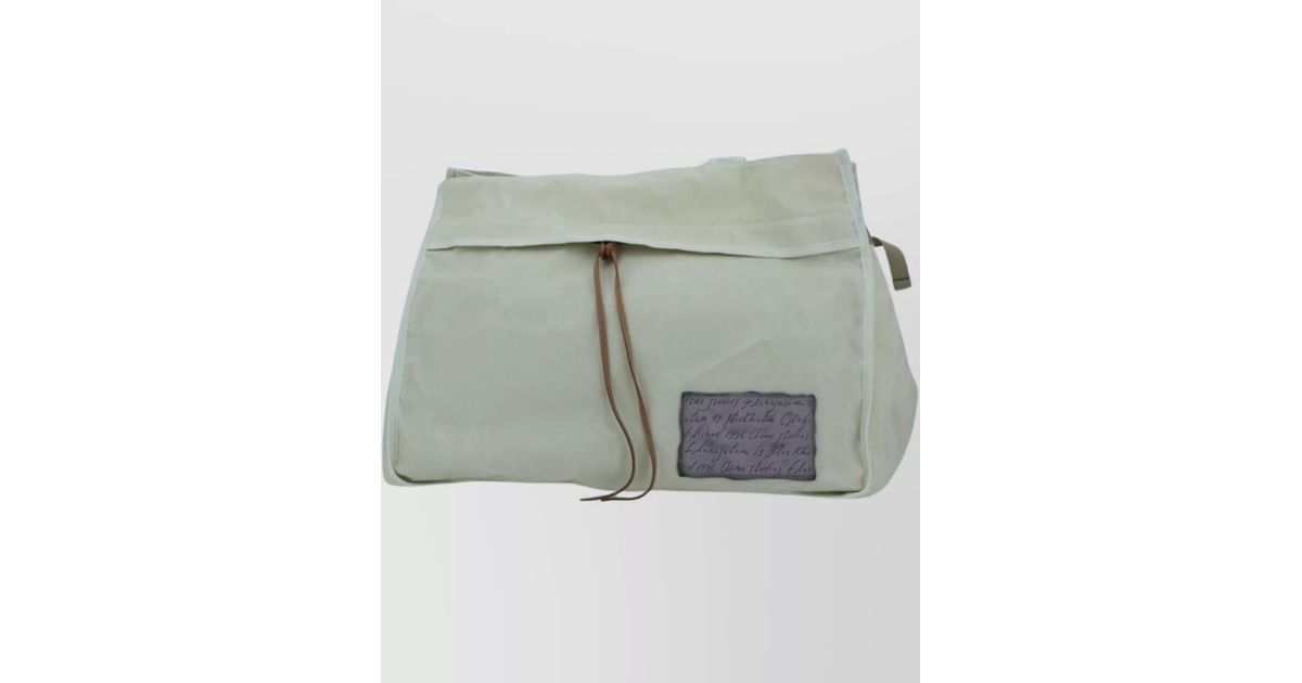 Acne Studios Tote Bag With Rectangular Shape And Front Pocket in Gray ...
