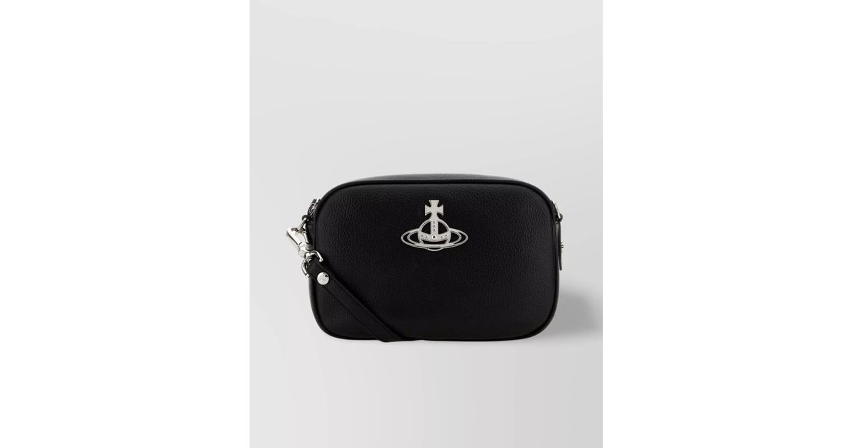 Vivienne Westwood Anna Crossbody Bag in Black | Lyst