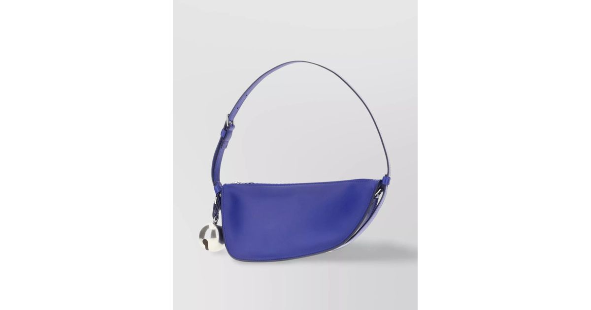 Burberry Mini Shield Shoulder Bag in Blue | Lyst