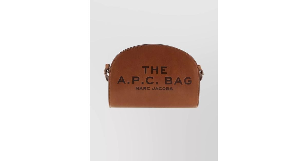 A.P.C. Crossbody Bag Collaboration Marc Jacobs in Brown | Lyst