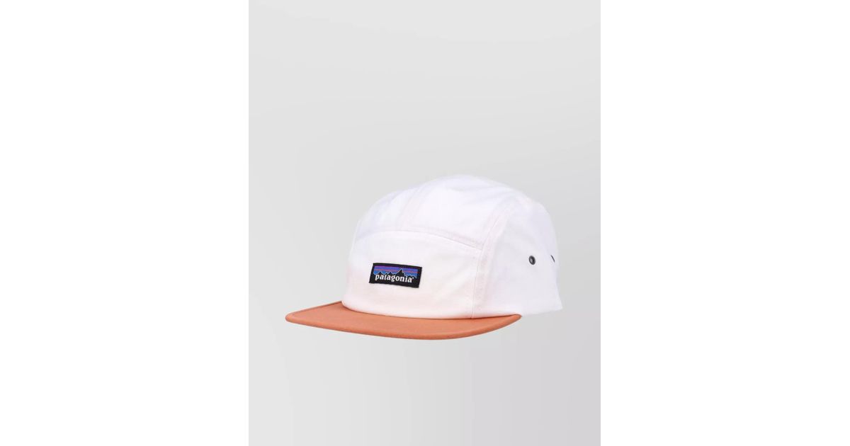 Patagonia Cap Curved Brim Ventilation Eyelets in White for Men | Lyst