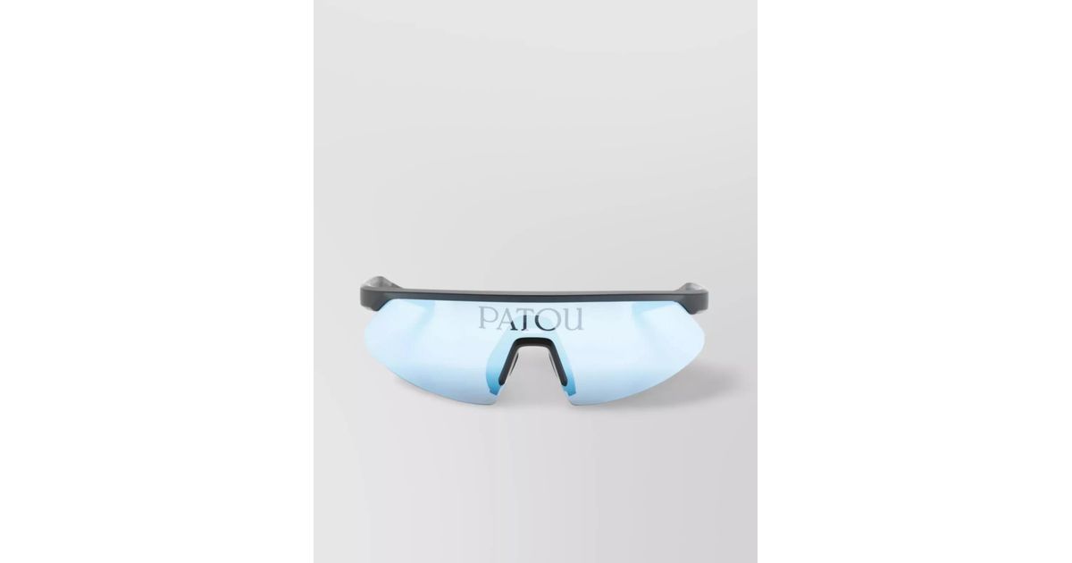 Patou Dark Lens Frame Sun Shades in Blue | Lyst