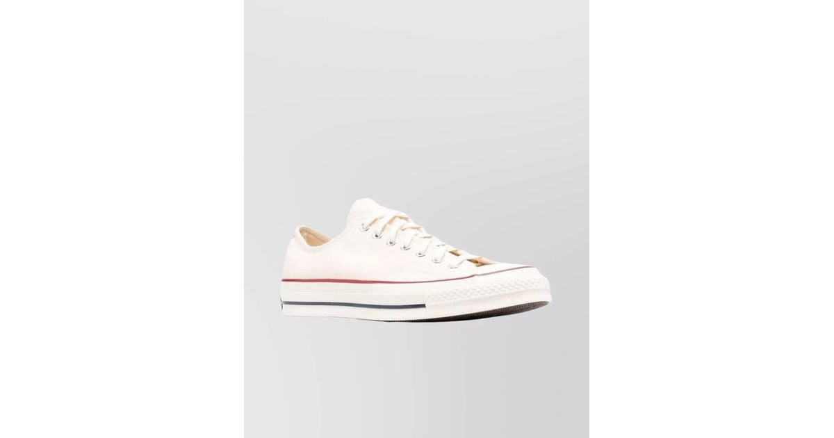 Converse Canvas Low-Top Chuck 70 Sneakers in White for Men | Lyst