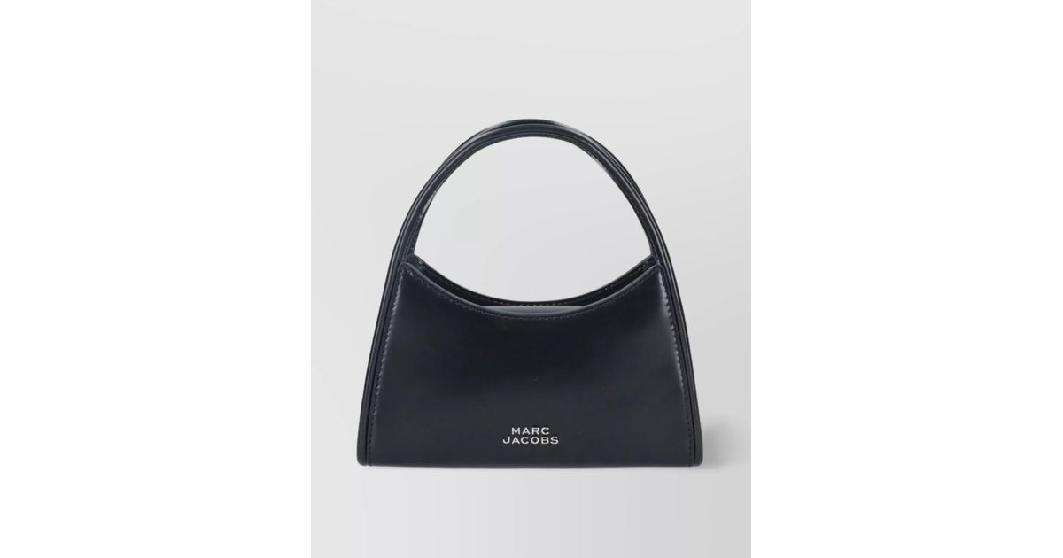 Marc Jacobs Handle Smooth Finish Shoulder Bag in Blue | Lyst UK