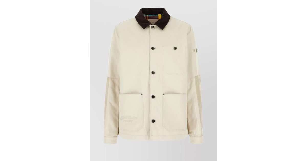 Moncler Sand 7 Frgmt Jacket in Natural for Men | Lyst UK