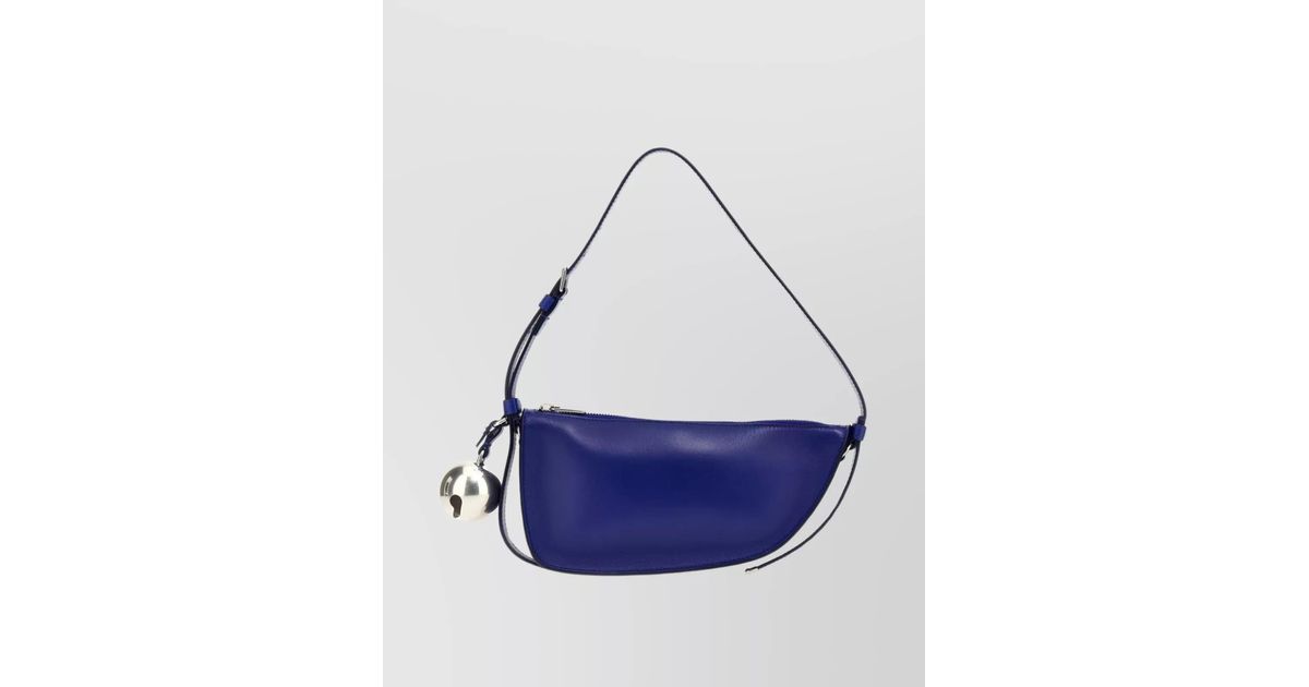 Burberry Mini Shoulder Bag 'Shield' in Blue | Lyst